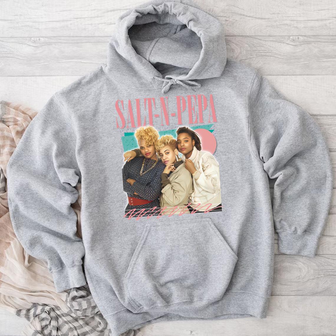 Salt N Pepa 80s Aesthetic Design Hoodie, hoodies for women, | Inspire ...