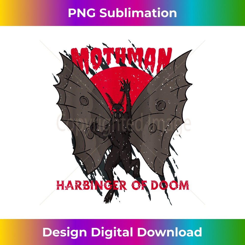 Mothman harbinger of doom Moth - Futuristic PNG Sublimation | Inspire ...