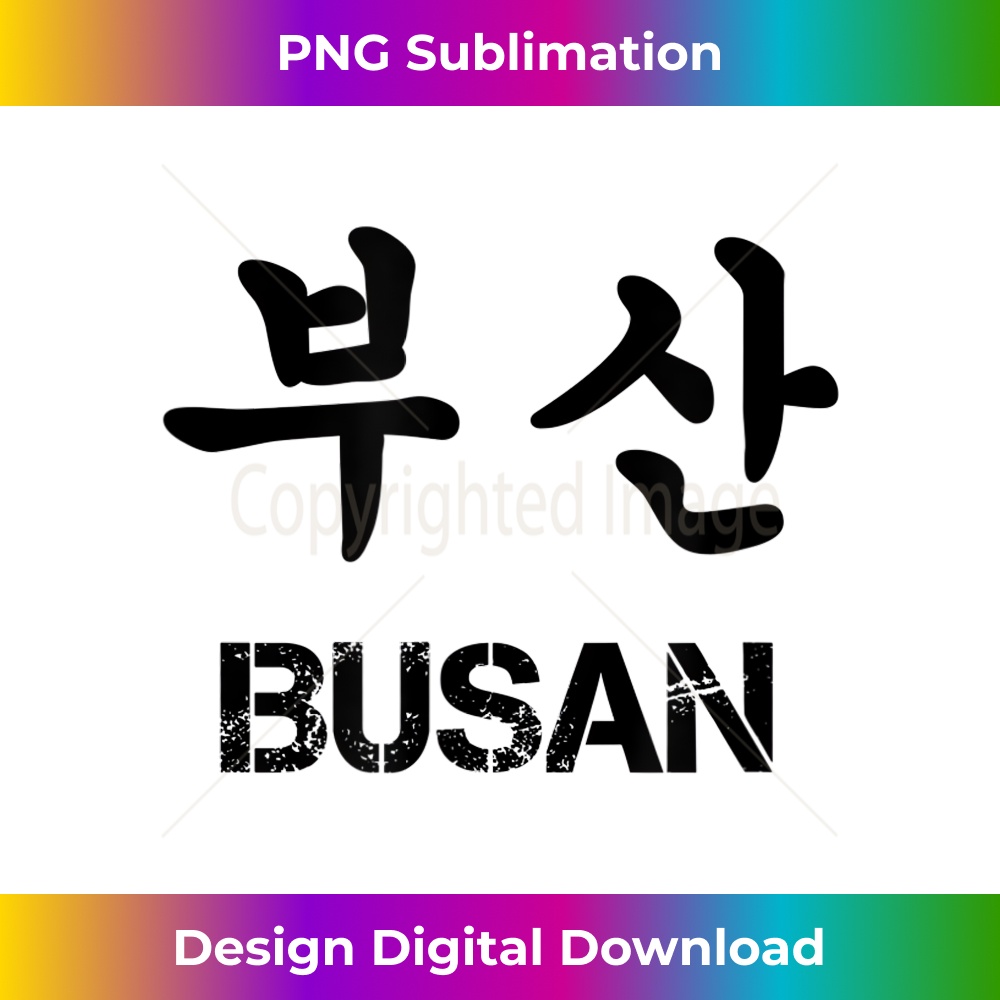 Korean Busan T With Busan Written In Korean Hangul - Chic Su | Inspire ...