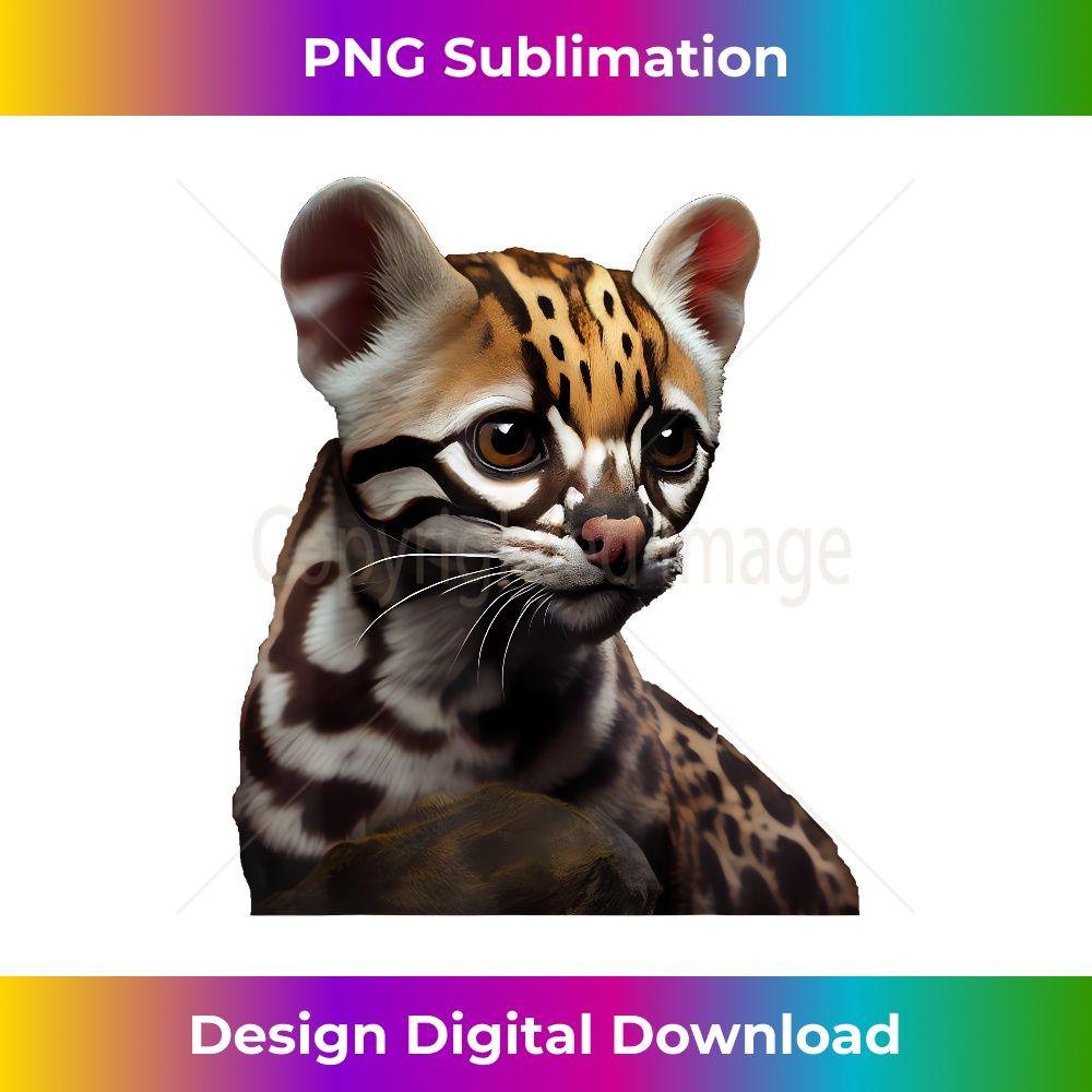 Ocelots Ocelot - Sublimation-Optimized PNG File - Lively and | Inspire ...