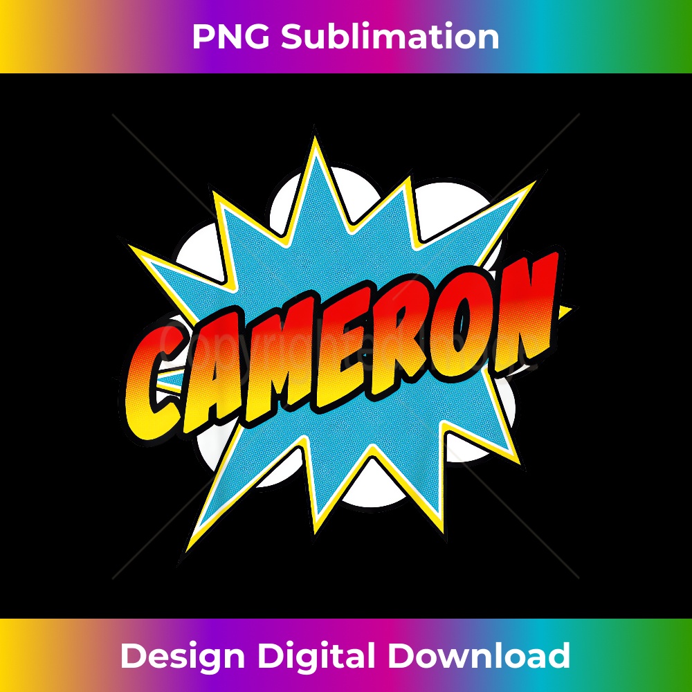Kids Boys Cameron Comic Book Superhero Name - Futuristic PNG - Inspire ...