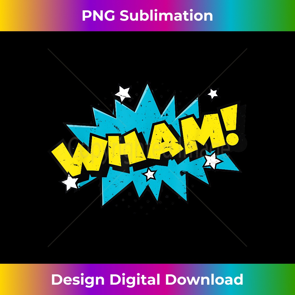 WHAM ! Comic Book Cartoon Funny Pop Art - Classic Sublimatio | Inspire ...