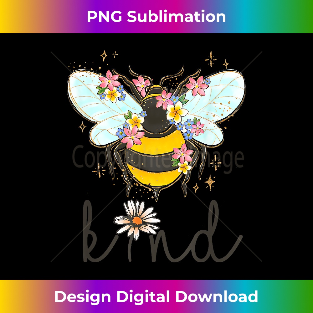 Cool Bee Kind Flower Funny Bumble Bee Women Girls - Crafted | Inspire ...
