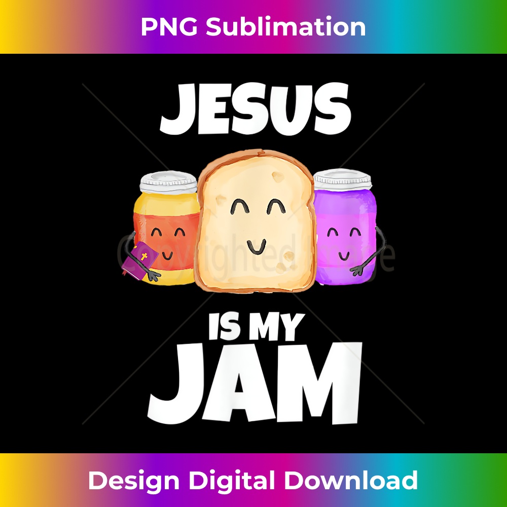 Jesus is my Jam Funny Bible Holding Jam Graphic - Deluxe PNG | Inspire ...