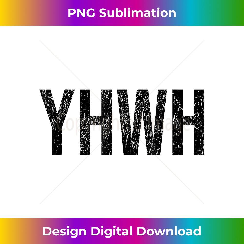 YHWH in Hebrew Meaning God Yahweh Tetragrammaton Faith Based - Inspire ...