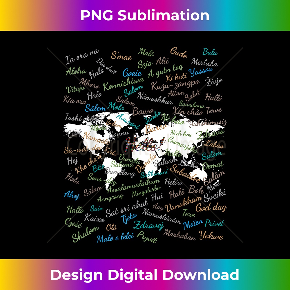 Hello in 100 Languages of the World, International Unity - A | Inspire ...