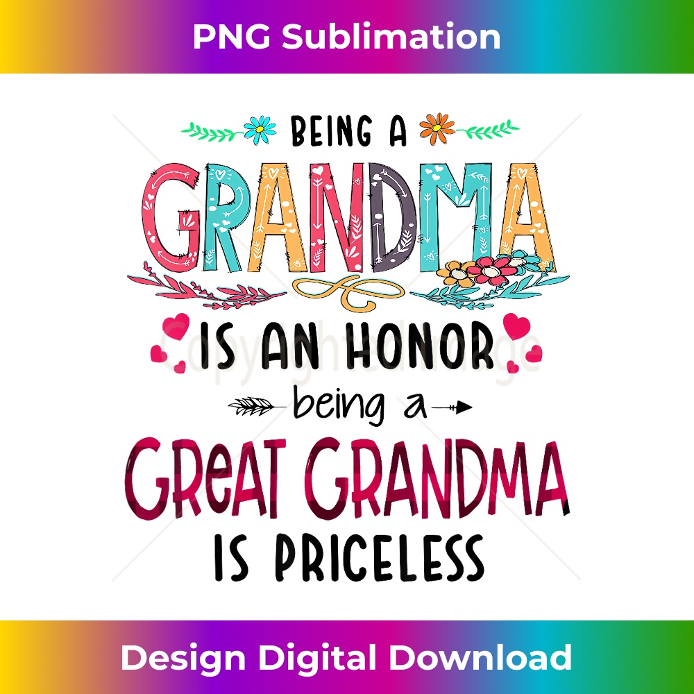 Being A Grandma Is An Honor Being Great Grandma Is Priceless - Inspire ...