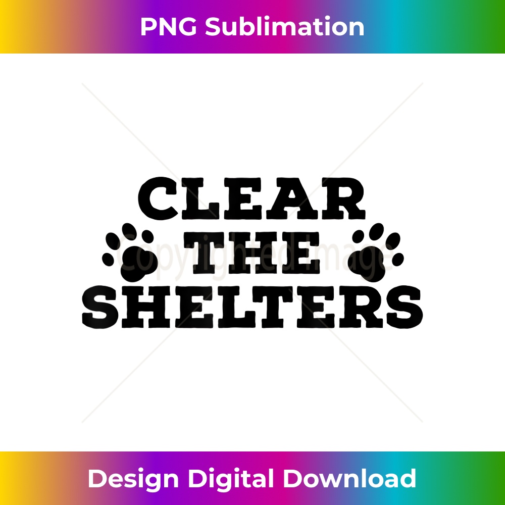 Clear The Shelters Dog Paw Animal Adoption - Urban Sublimati - Inspire ...