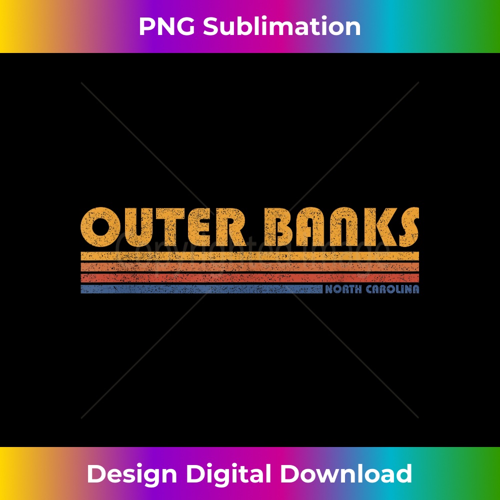 Outer Banks North Carolina Retro Throwback Boys Girls OBX - | Inspire ...