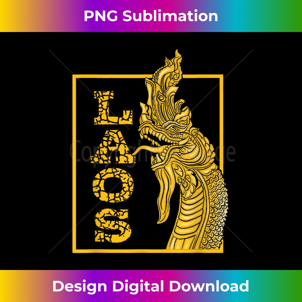 Laos Lao Laotian Flag Proud Sea Dragon Naga Payanak - Futuri | Inspire ...