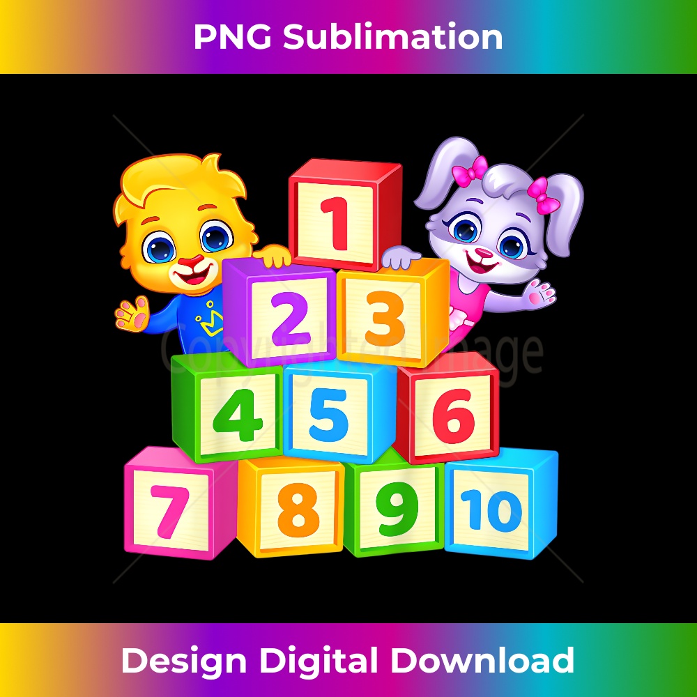 Kids Colorful Numbers 1 to 10 for Kids by Lucas & Friends - | Inspire ...