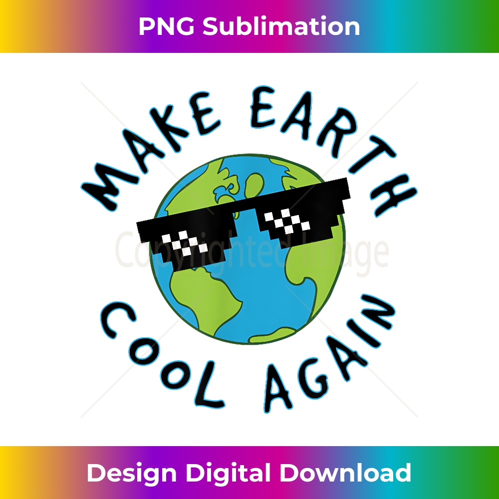 Make The Earth Cool Again Climate Change - Edgy Sublimation | Inspire ...