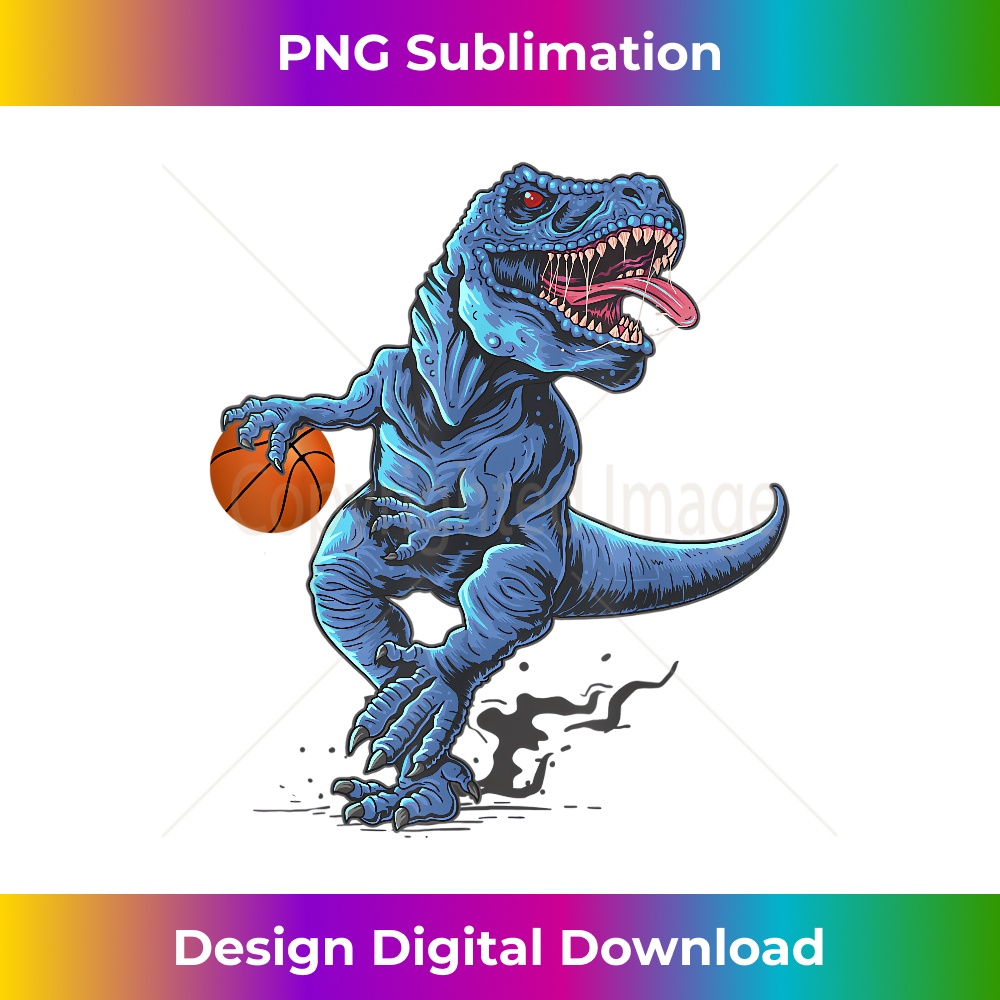 Funny Trex Dinosaur Playing Basketball - Sublimation-Optimiz | Inspire ...