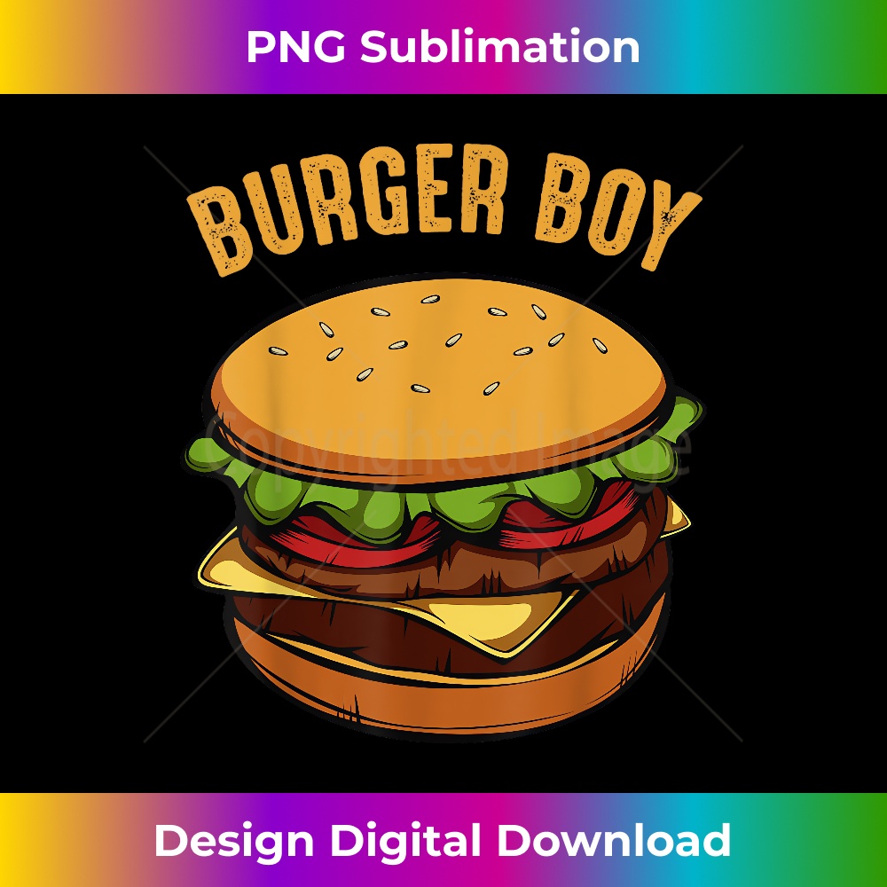 Hamburger Cheeseburger Burger Boy Funny Fast Food Lover - Be | Inspire ...