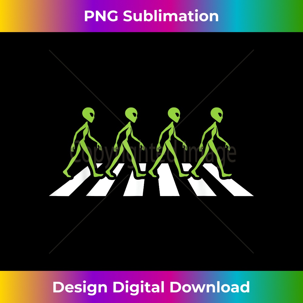 Aliens Crossing The Road UFO Enthusiast Gift Idea Alien - Ar | Inspire ...