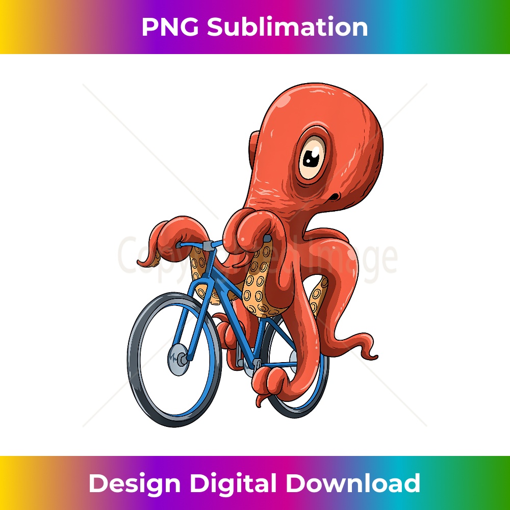 Octopus On Bicycle Octopus Riding Bicycle - Artisanal Sublim | Inspire ...