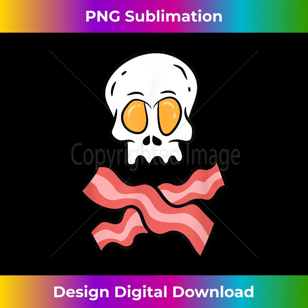 Funny Egg And Bacon Skull Breakfast Egg And Bacon. - Bespoke | Inspire ...