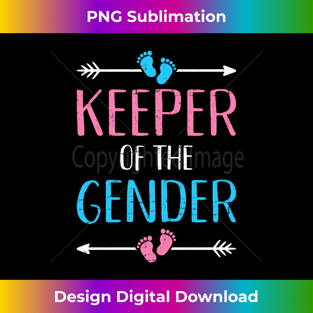 Keeper of the gender reveal baby announcement party supplies - Inspire ...