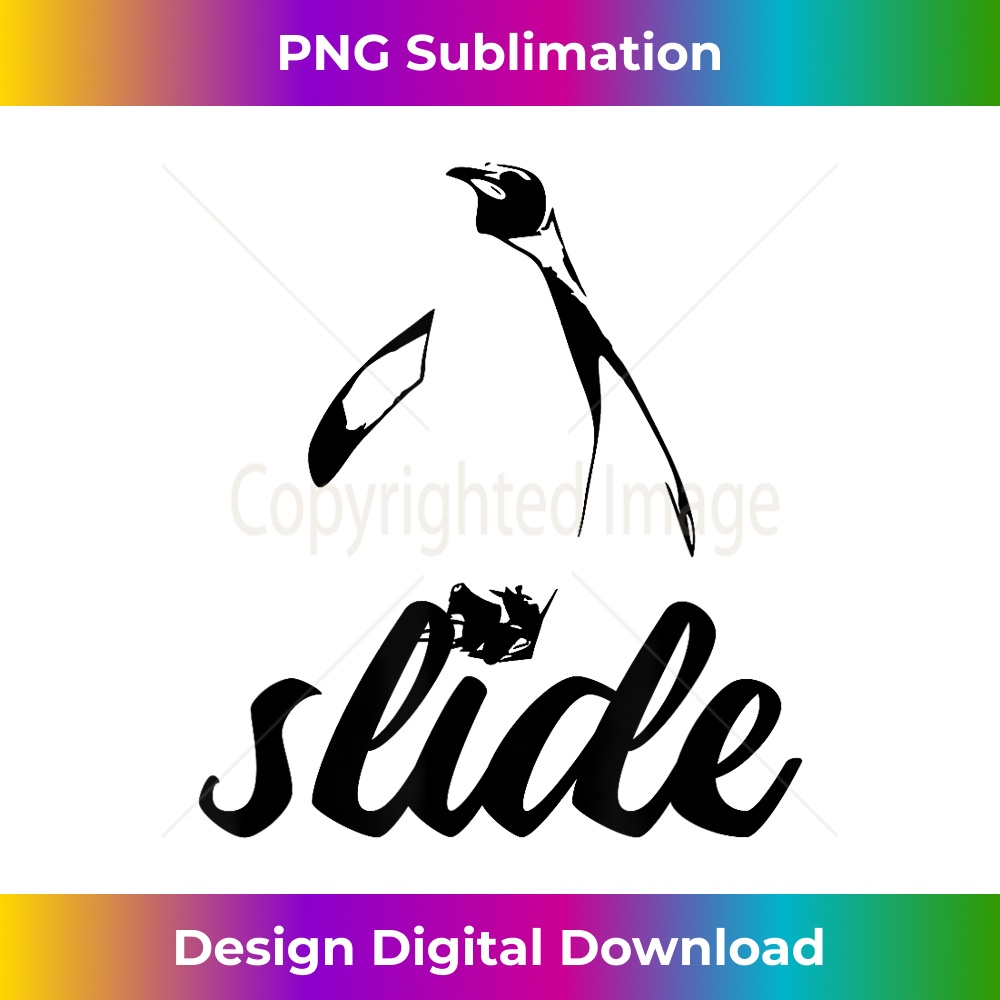 Slide! Penguin Power Animal - Contemporary PNG Sublimation D | Inspire ...