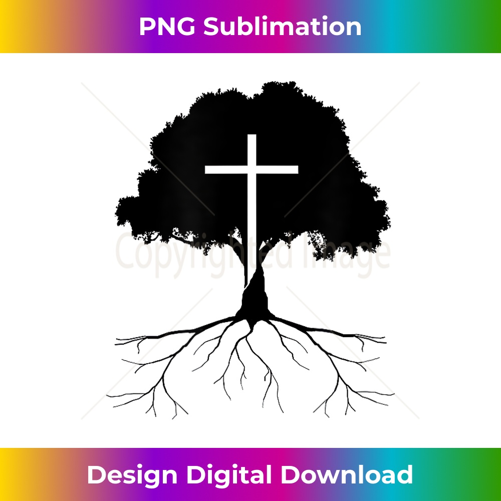 Christian Tree Root Cross Faith Believers - Innovative PNG S | Inspire ...