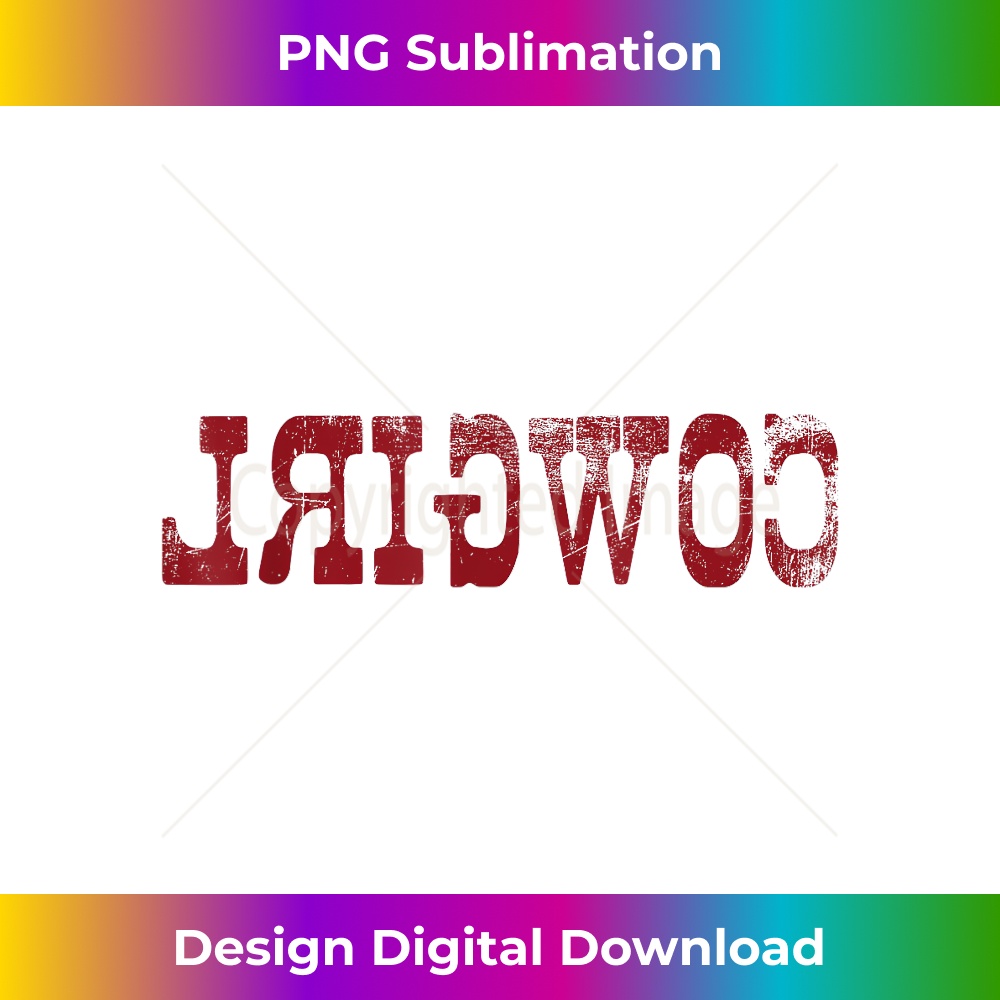 Vintage Reverse Cowgirl Rodeo Western Country Southern Gift | Inspire ...