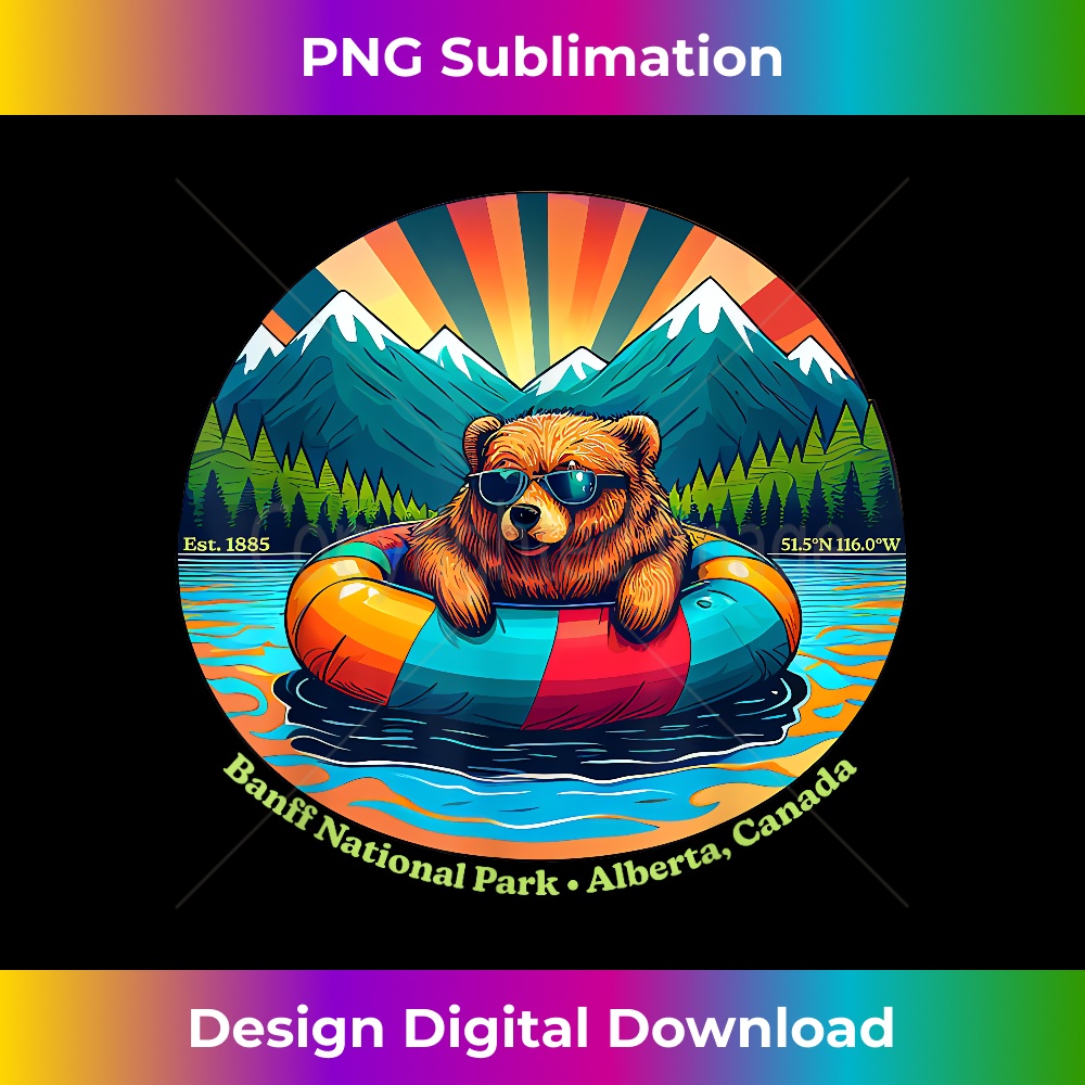 Banff National Park Bear Animals With Sunglasses Kids Adults | Inspire ...