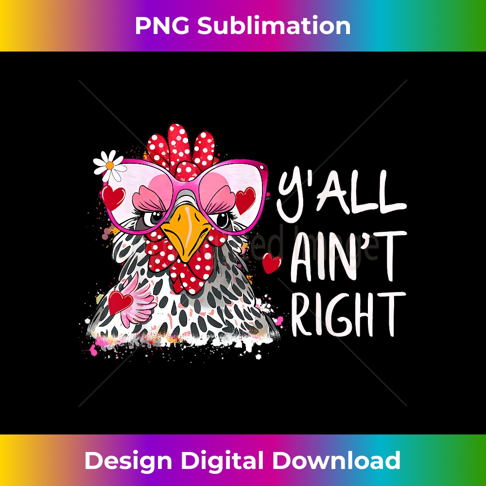 Happy Mothers Day Y'all Ain't Right Funny Chick Chicken - Fu | Inspire ...