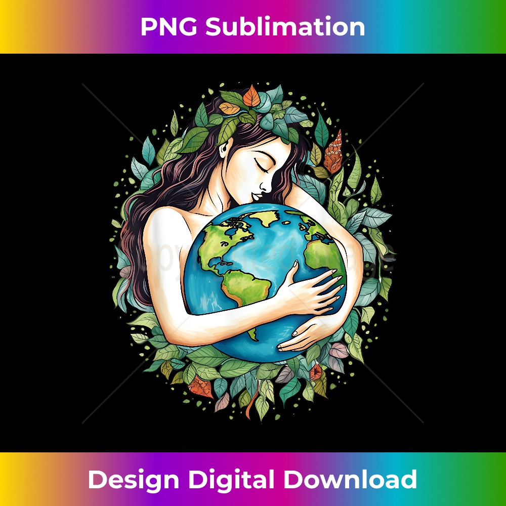 Green Mother Earth Day Gaia Save Our Planet Women Girl Kids | Inspire ...