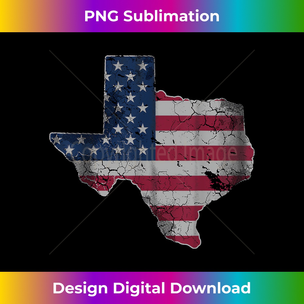 American Flag Texas 4th of July Patriotic Vintage Fade - Sle | Inspire ...