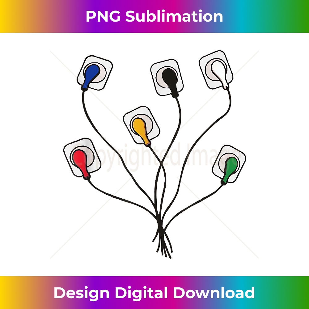 EKG Leads Cheat Sheet Nursing ECG ICU Telemetry Tech RN ER - | Inspire Uplift