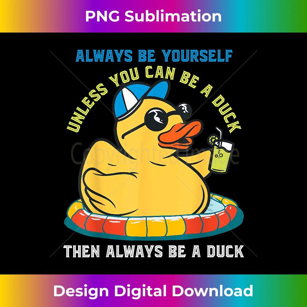 Rubber Duck Be Yourself Yellow Rubber Ducks Rubber Duckling - Inspire ...
