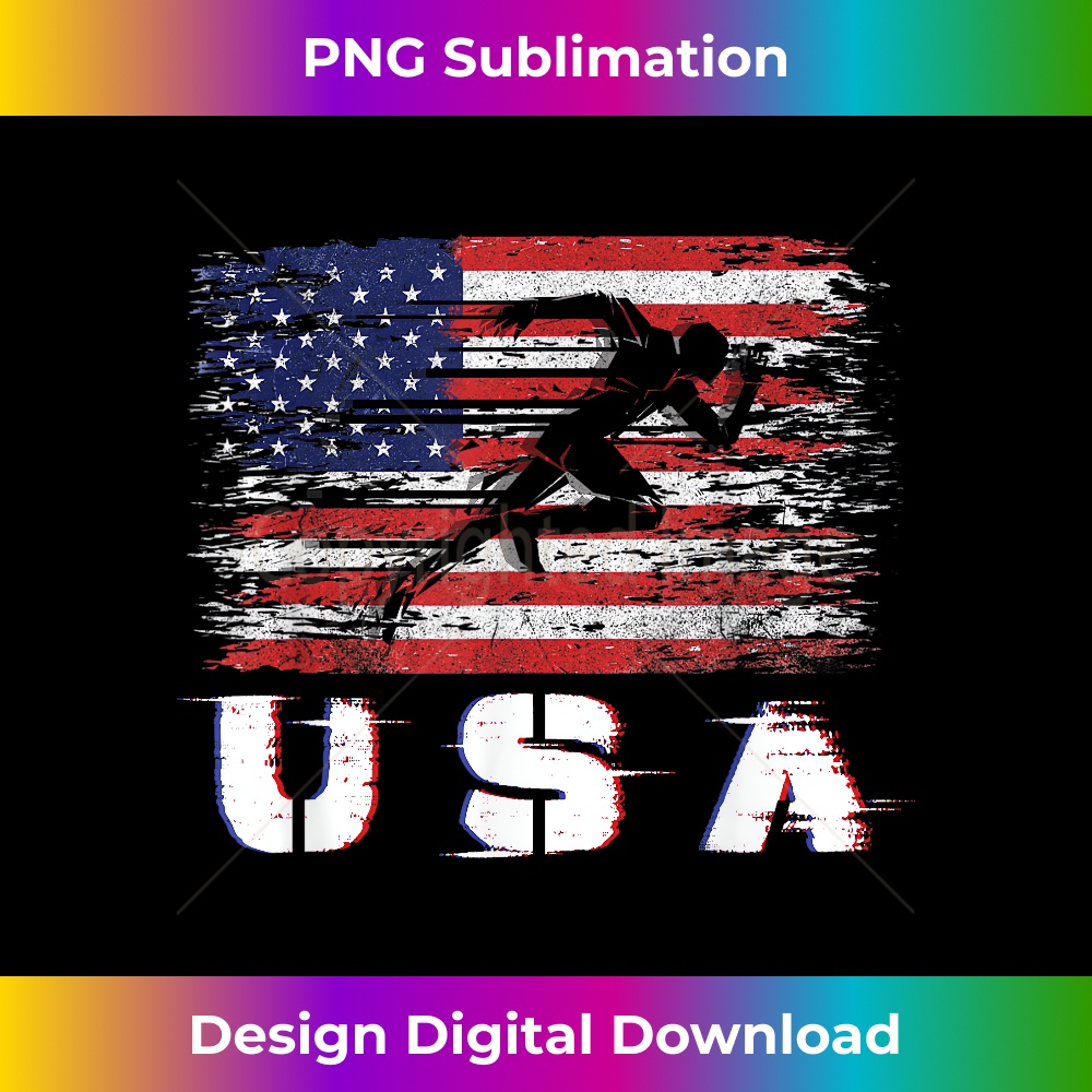 USA Track and field team American flag US men women kids - B | Inspire ...