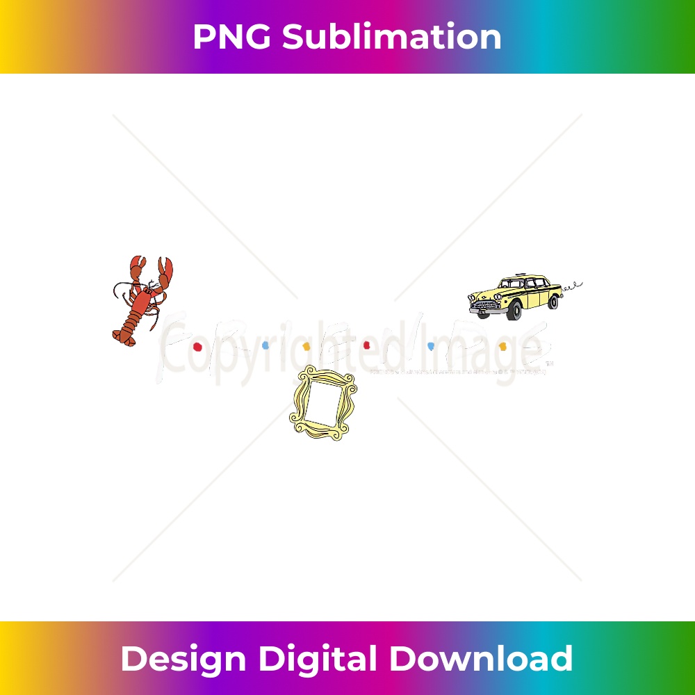 Friends Classic Logo With Icons - Bespoke Sublimation Digita | Inspire ...