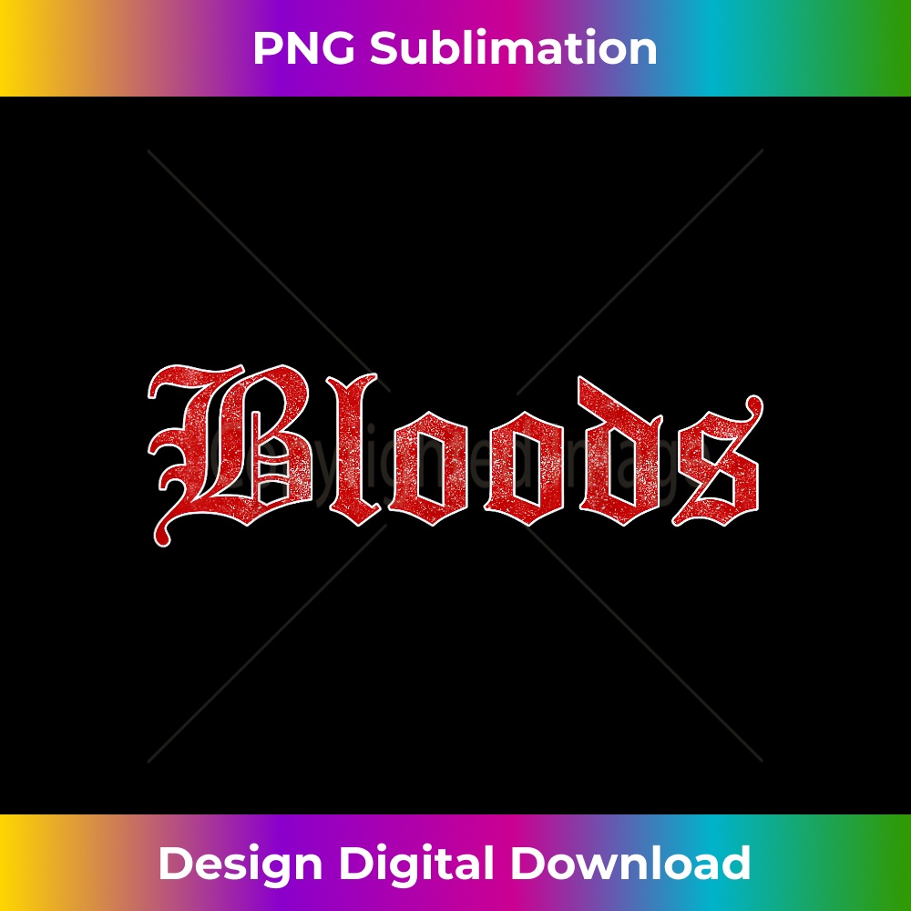 Bloods Gang Hip Hop Gangster - Vibrant Sublimation Digital D | Inspire ...
