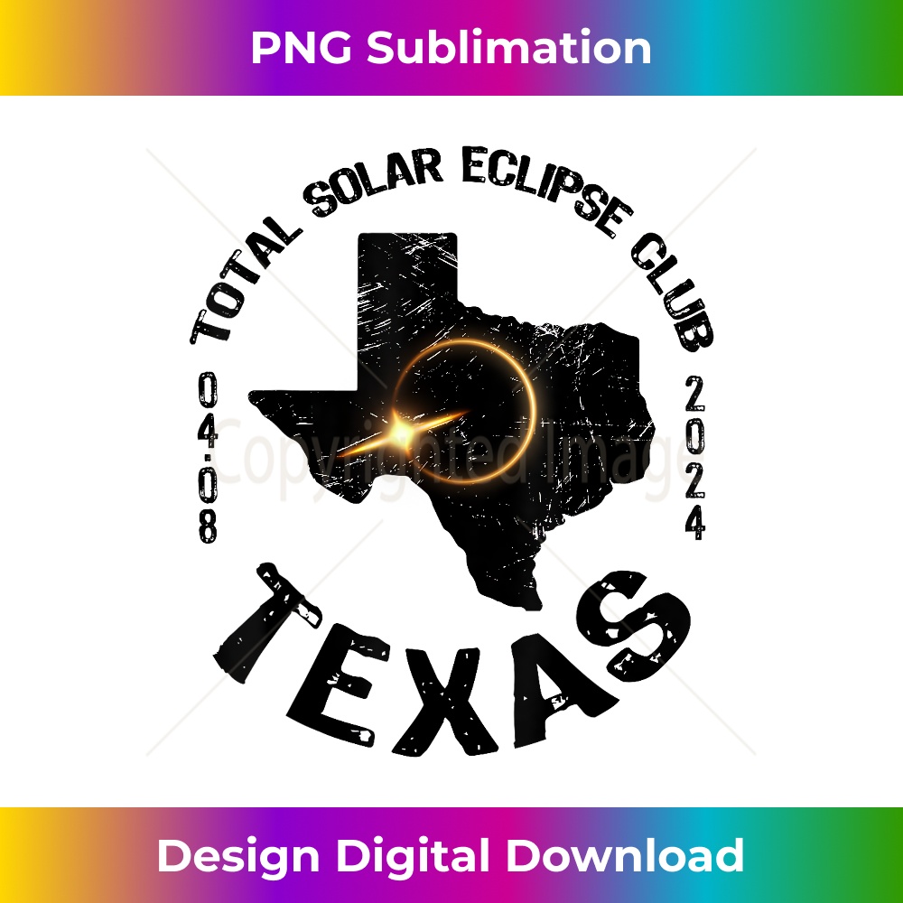 American Total Solar Eclipse Texas 2024 Retro State Outline | Inspire ...