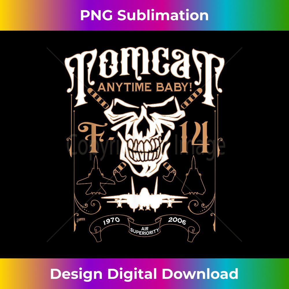 Classic F-14 Tomcat Military Fighter Jet Skull - Bespoke Sub | Inspire ...