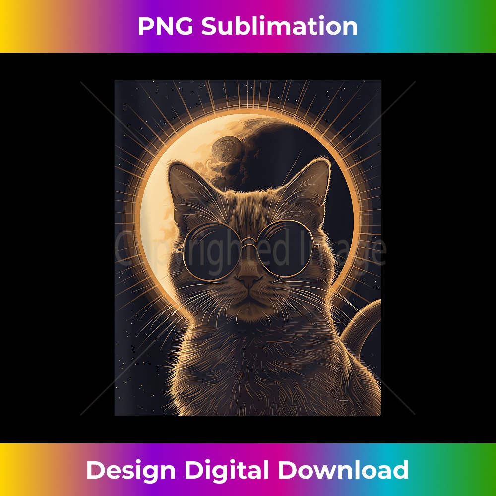 Funny Cat taking a selfie with solar eclipse 2024 Glasses - | Inspire ...