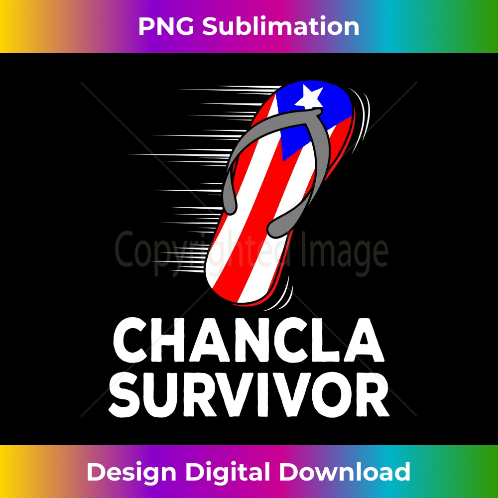Chancla Survivor Puerto Rico Funny Spanish Joke Gift Idea - - Inspire ...