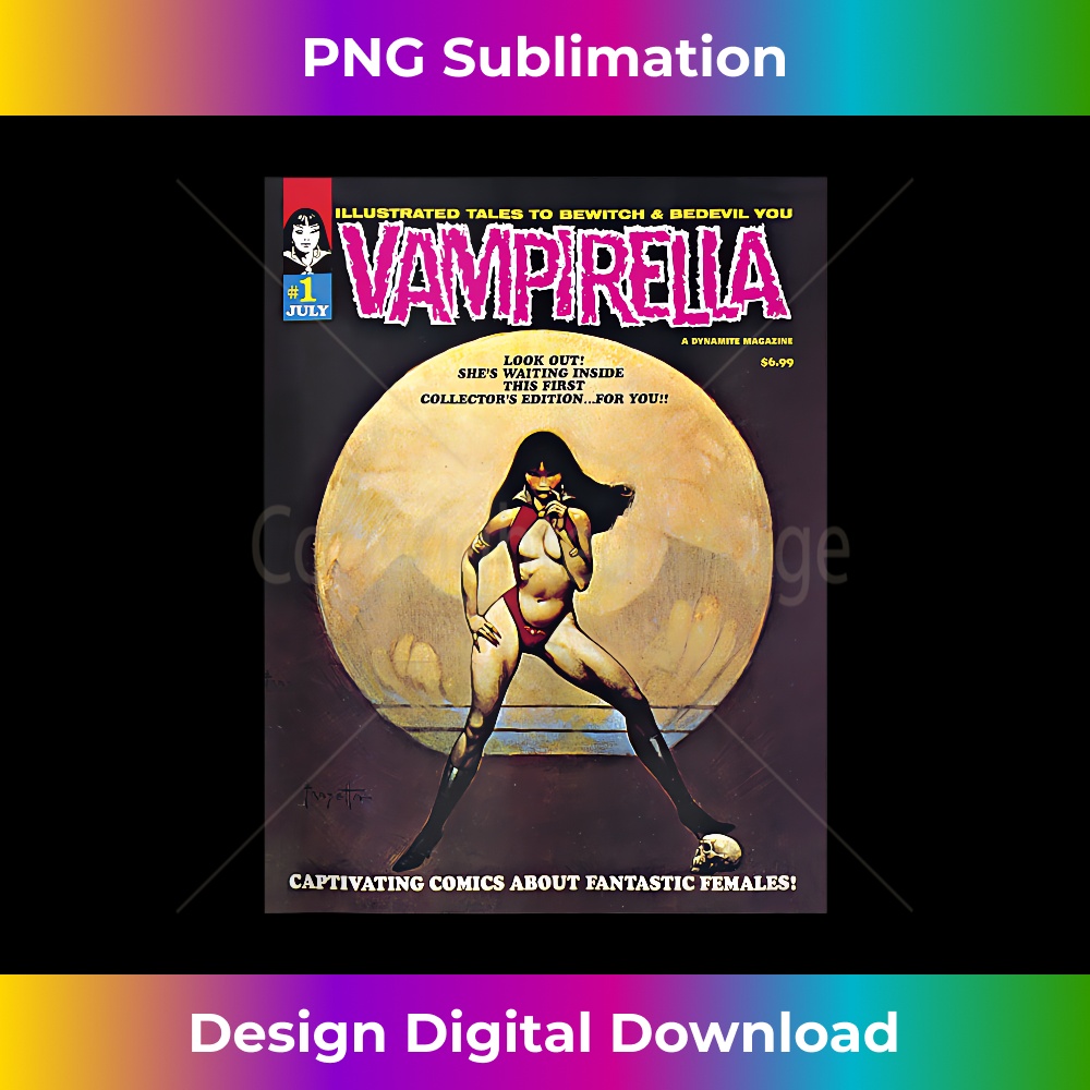 Vampirella 1969 #1 Featuring Frank Frazetta Cover Art - Mini | Inspire ...