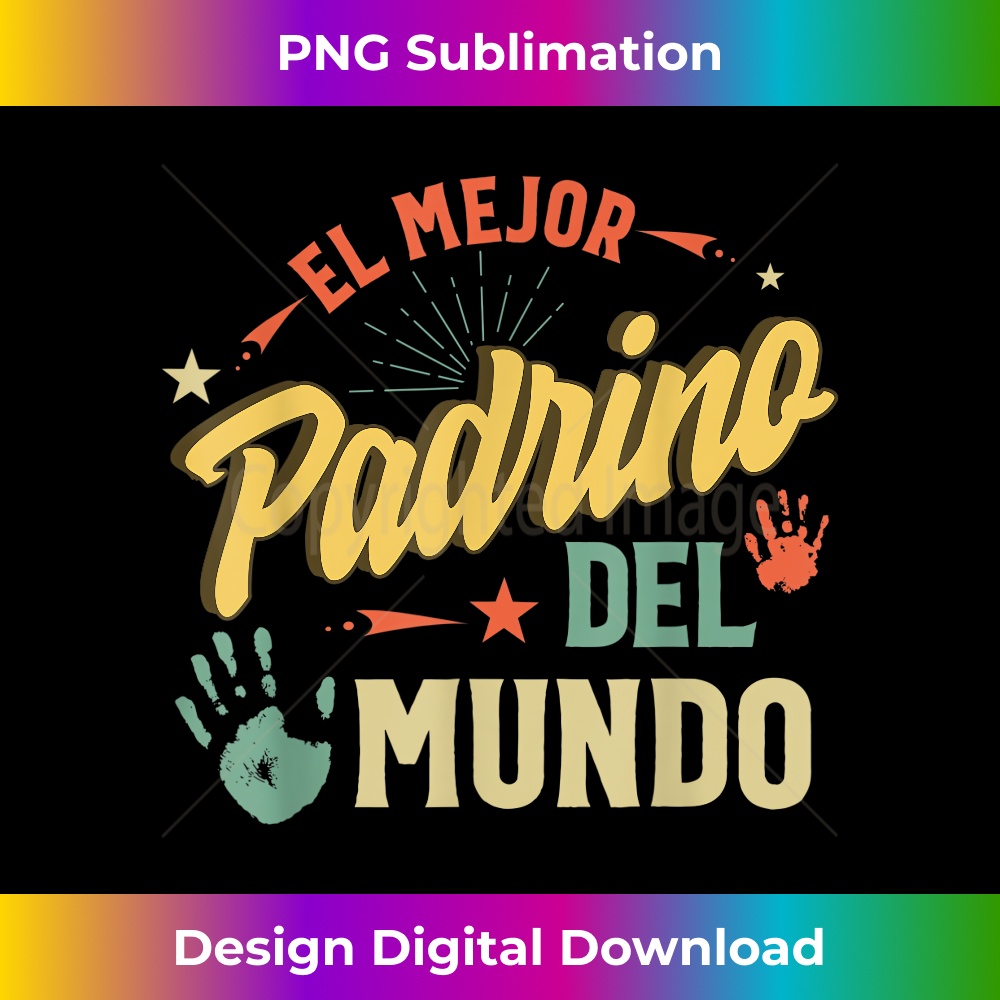 El Mejor Padrino Del Mundo Men American Flag Decor Padrino - | Inspire ...