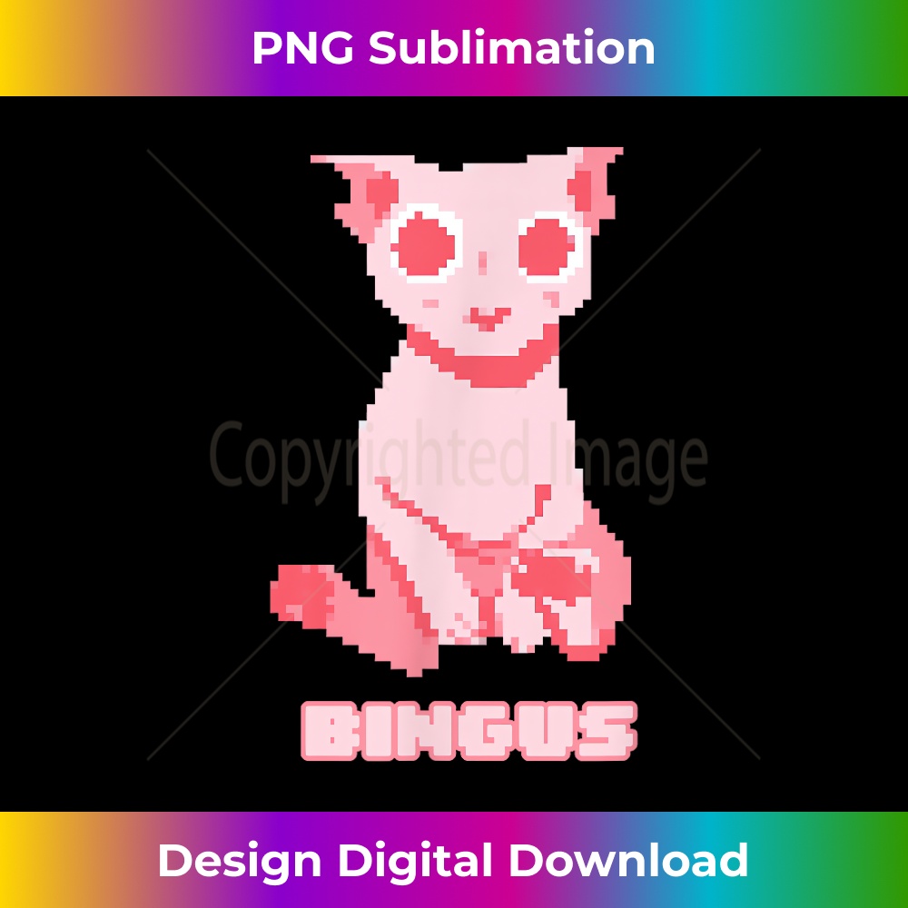 Bingus Pixel Art Meme - Sublimation-Optimized PNG File - Inf | Inspire Uplift