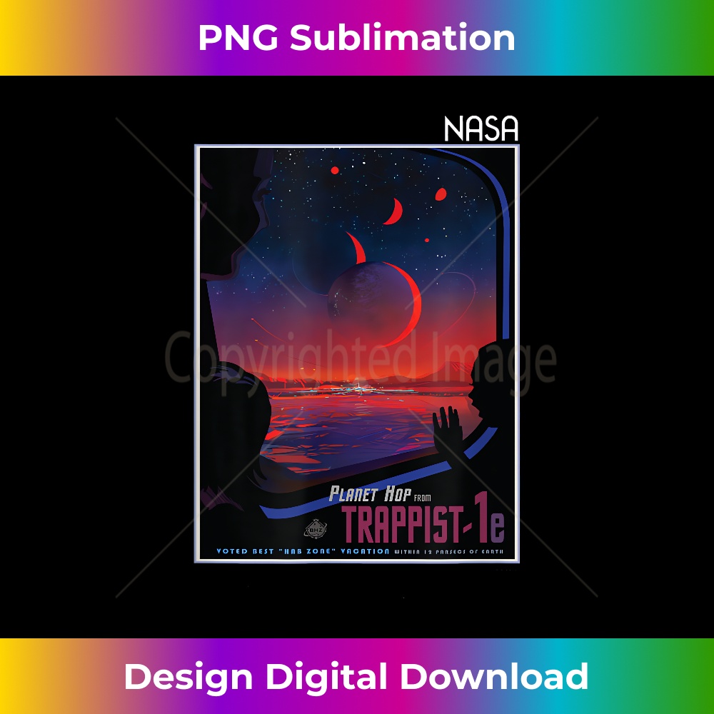 The Official Trappist 1e Space Tourism Poster NASA - Sophist - Inspire ...
