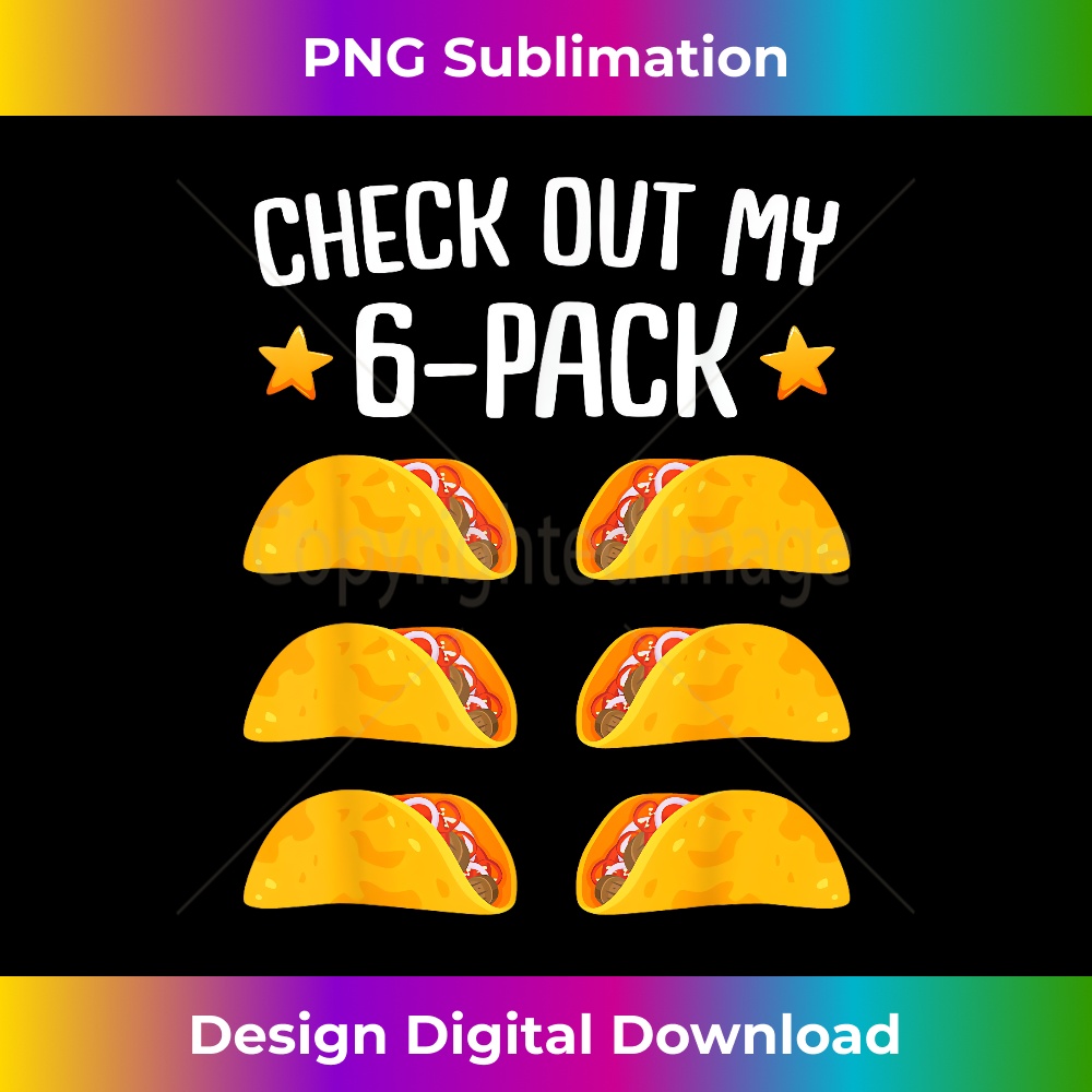 Taco Six Pack Cinco de Mayo Fiesta Mens & Womens Party - L | Inspire Uplift