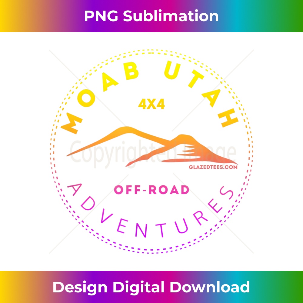 Moab Utah 4x4 Off Road Adventures Retro Sunset - Artisanal S | Inspire ...