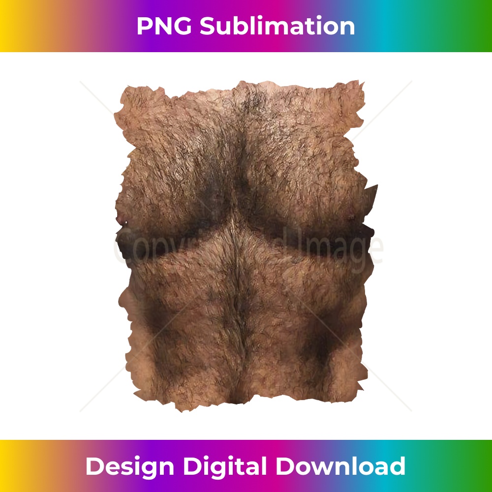 Hairy Chest with Man's Six Pack Funny - Sophisticated PNG Su | Inspire ...