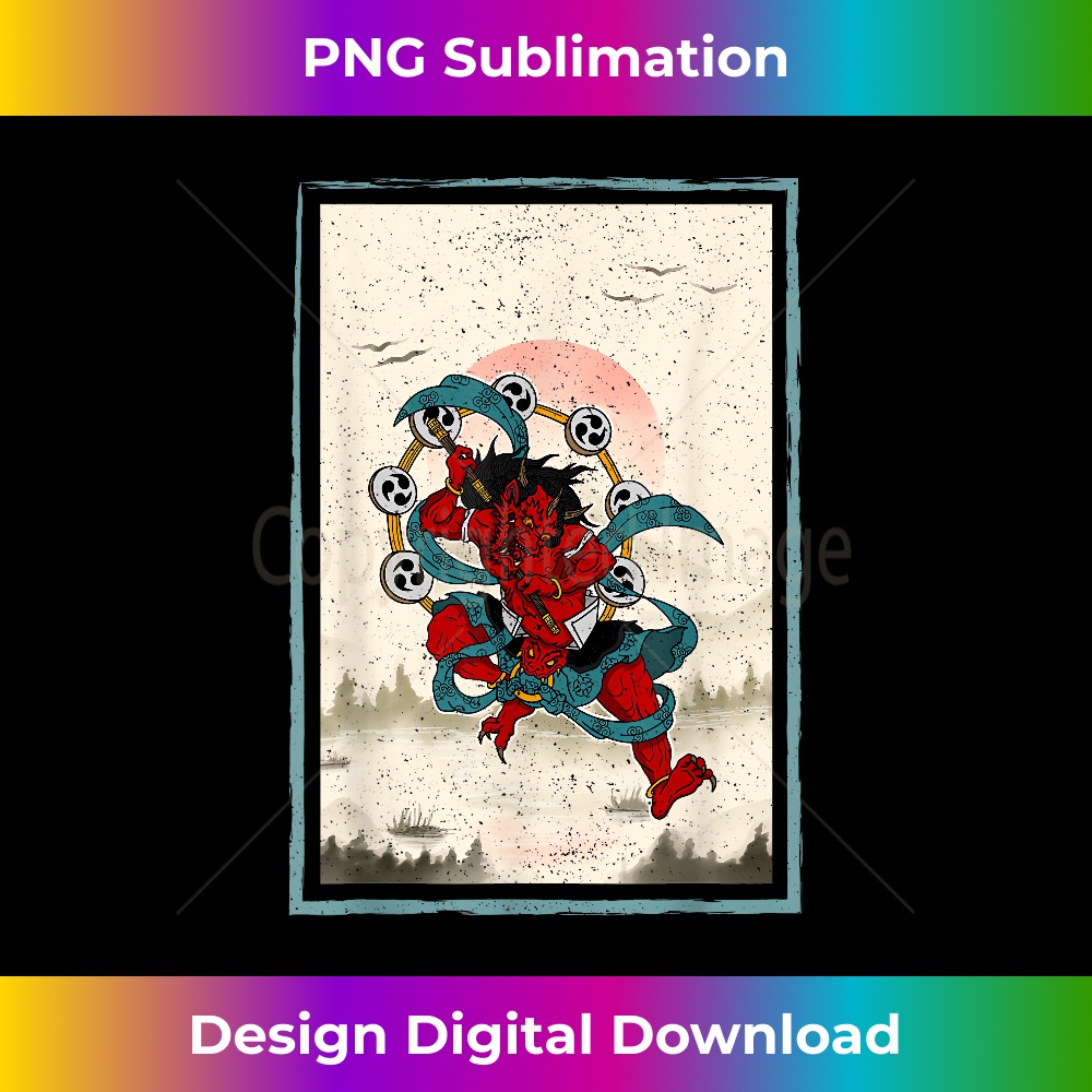 Japanese god drums Mythical Creatures Japan Anime - Classic | Inspire ...
