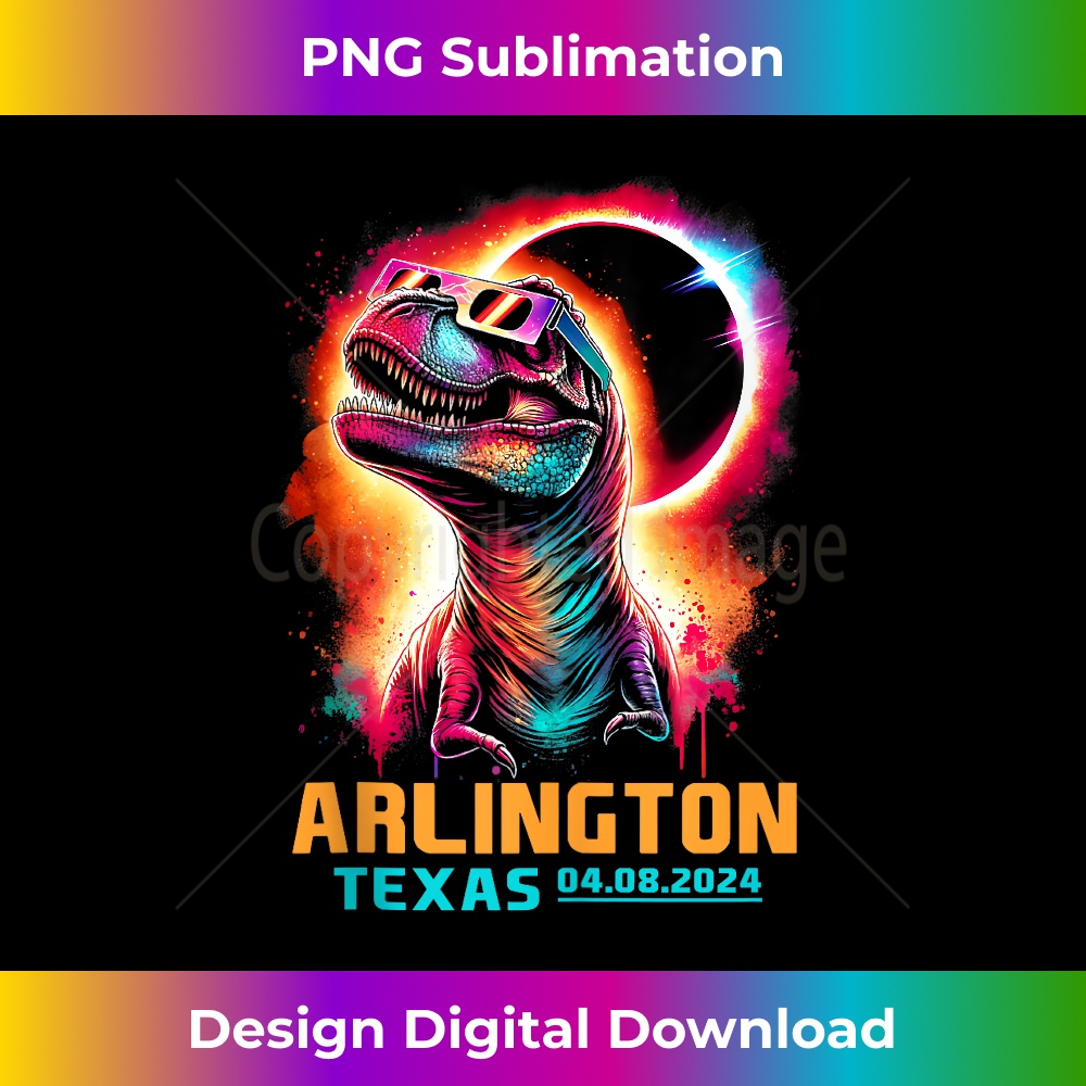 Arlington Texas Total Solar Eclipse 2024 T Rex Dinosaur - Ch | Inspire ...