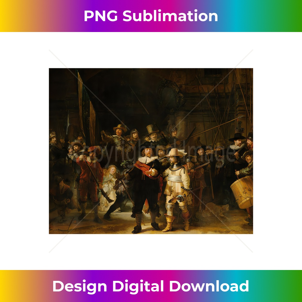 The Night Watch by Rembrandt van Rijn - Timeless PNG Sublima | Inspire ...