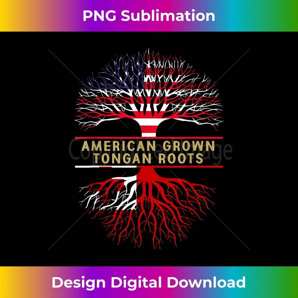 American Grown Tongan Roots America Tonga Tree Flag - Innova | Inspire ...