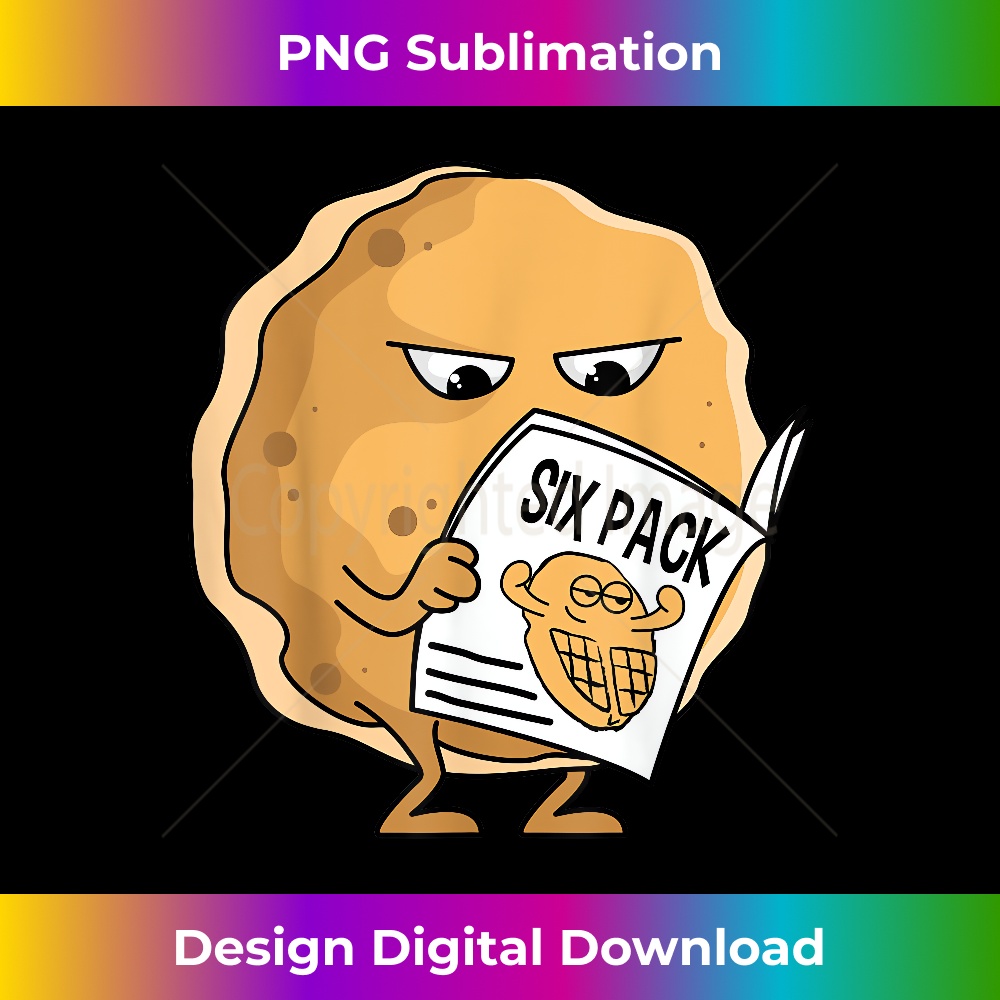 Pancakes Waffle 6 Pack Abs Breakfast Flapjack Hotcake Food - | Inspire ...